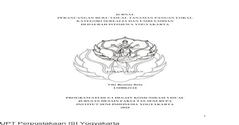 Jurnal Perancangan Buku Visual Tanaman Pangan …digilib Isi Ac Id 3658 7