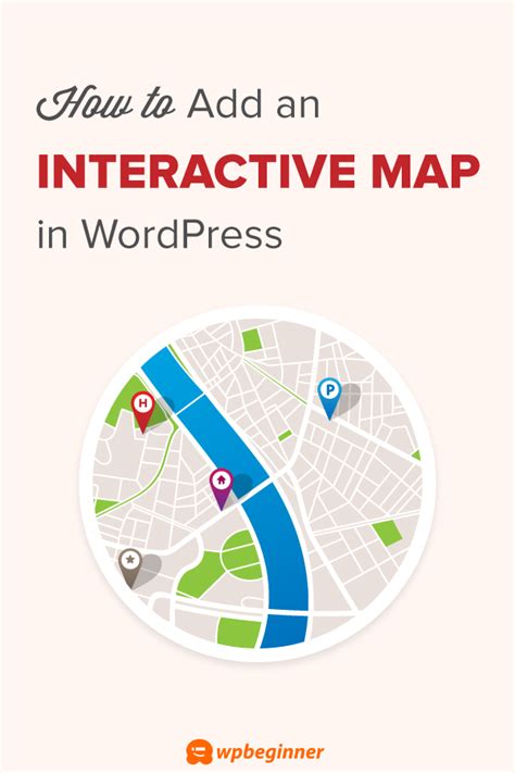 how to add an interactive map in wordpress