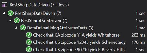 data driven testing in c with nunit and restsharp on test automation