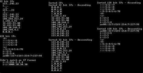 java how to sort ip address in ascending order stack overflow