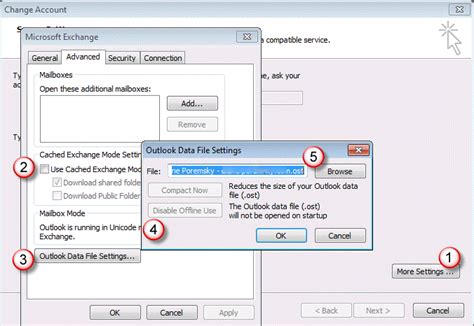 how to move an outlook offline data file ost lisparc