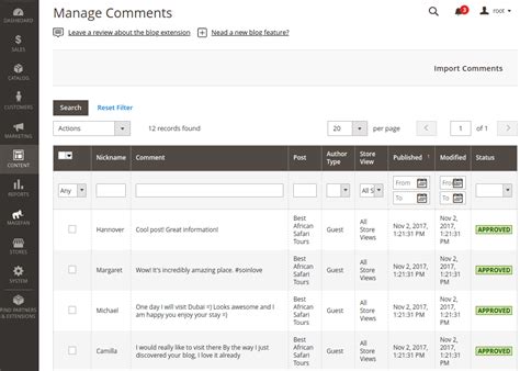 how to configure blog comments in magento 2 blog magefan