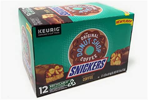The Original Donut Shop And Mars Release A Snickers Candy Bar Flavored