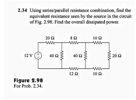 How Can You Find The Equivalent Resistance In Combined Series Parallel