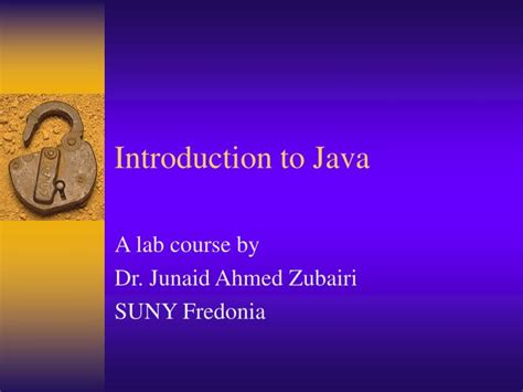 ppt introduction to java powerpoint presentation free