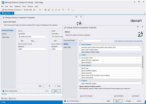 dbforge schema compare for mysql alternatives and similar software