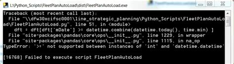 pandas python date comparison not working in exe app stack overflow