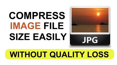 how to compress image size without losing quality image file size