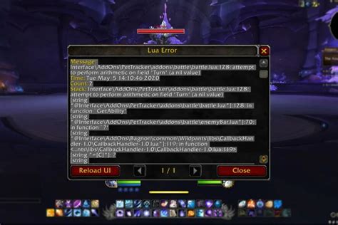 3 maneras fáciles de solucionar el error de lua en wow