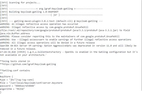 openssl what is causing these gatling errors stack overflow