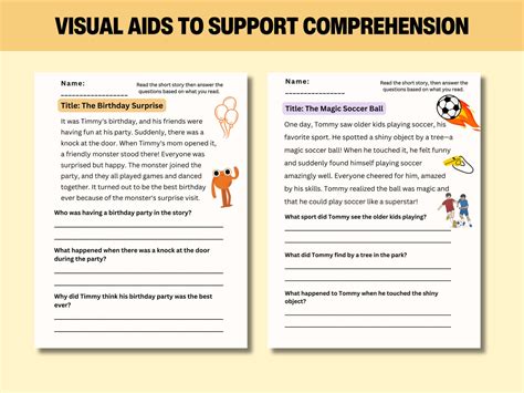 First Grade Reading Comprehension Worksheets 1st Grade Short Stories