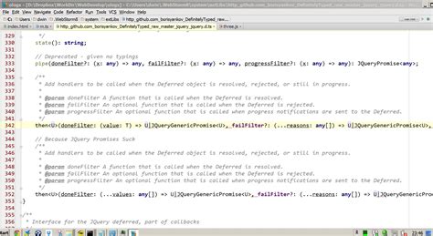 typescript unable to add definition files to webstorm stack overflow