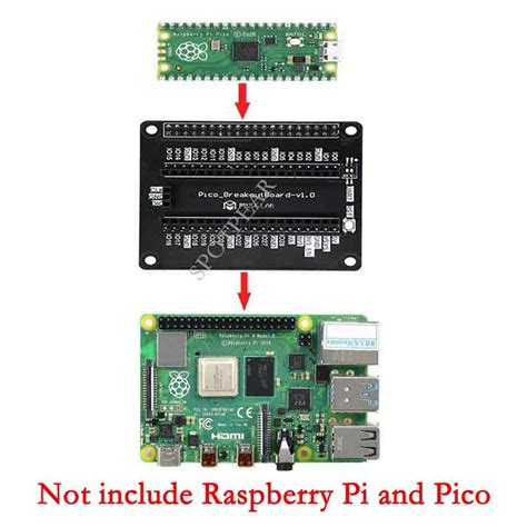 树莓派pico扩展板gpio开发板swd下载调试串口兼容树莓派3b 3b 4b