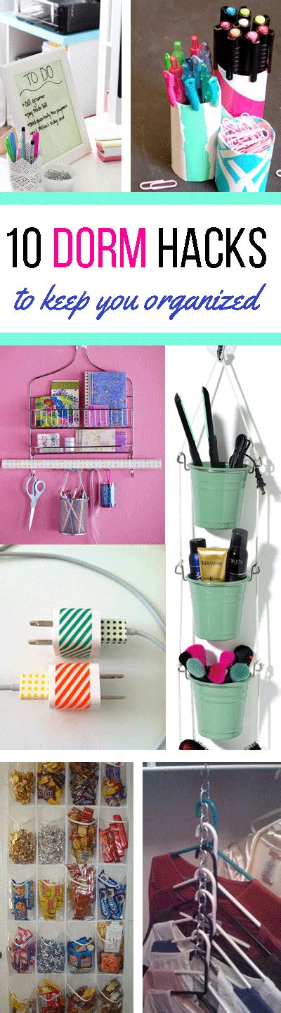 10 Dorm Hacks To Keep Your Room Organized Society19 Dorm Diy Dorm