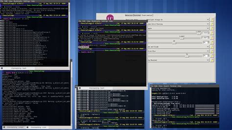progress on unity under arch linux applications and desktop