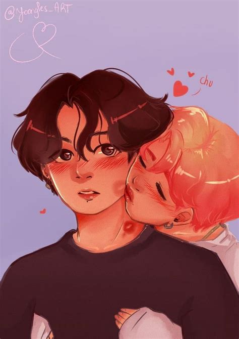 Pin By Vero L A On Jikook Fanarts Jungkook Fanart Jimin Fanart Bts