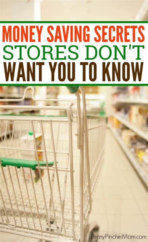Ten Money Saving Secrets Stores Won T Tell You Artofit
