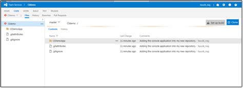 continuous development and integration with git tfs nuget and