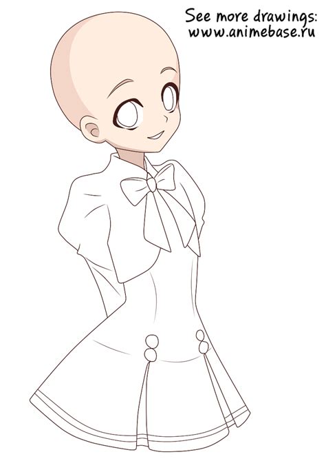 Anime Base Female Full Body ~ Aisyah Mariah