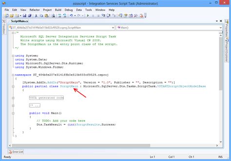 where can i find the preexecute method in ssis script component