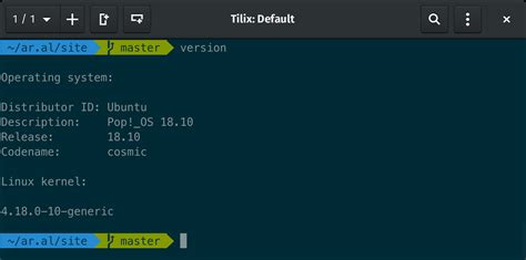 version display linux version information aral balkan
