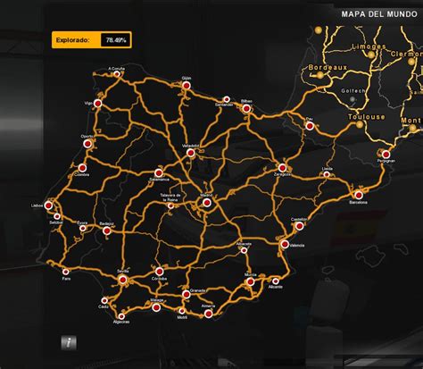 Euro Truck Simulator 2 Map Iberia Pasaclick