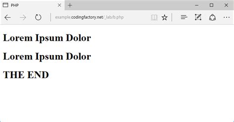 php include include once require require once 외부 파일 포함하는