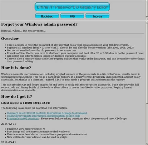 offline nt password and registry editor pearltrees