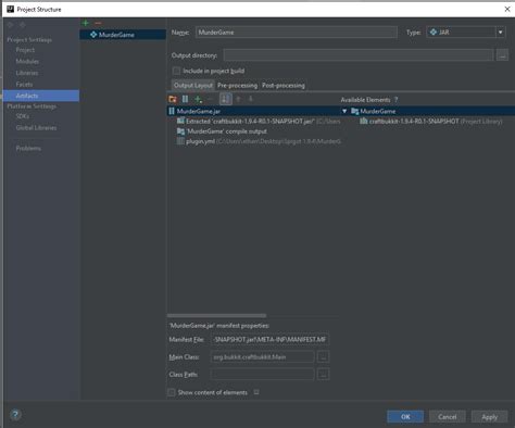 java intellij not exporting correctly stack overflow