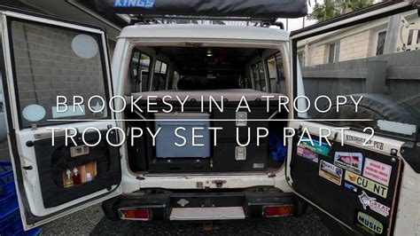 troopy setup part 2 youtube