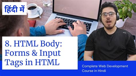 html tutorial forms and input tags web development tutorials 8 youtube