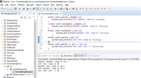 method overloading in java dotnet guide