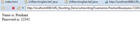 session management using url rewriting in servlet url rewriting