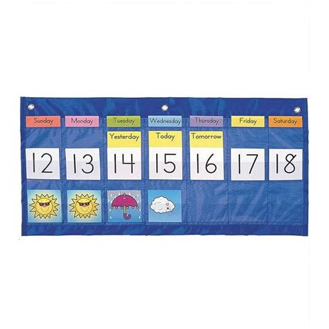 Carson Dellosa 25 X 12 75 Classroom Weekly Weather And Calendar