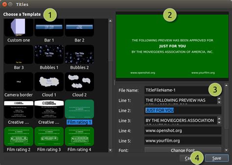 titles — openshot video editor 2 6 1 dev documentation