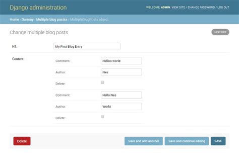 how to use django with mongodb by adding just one line of