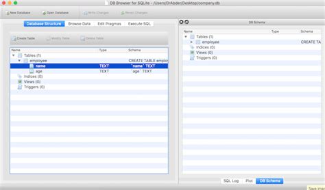 database handling in python