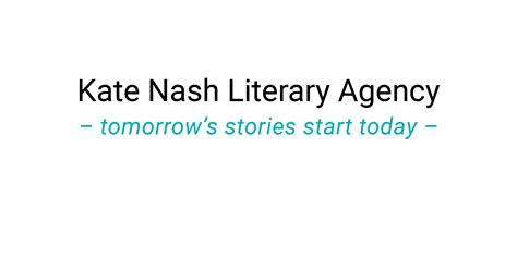 Logo Wide Kate Nash Literary Agency Ltd