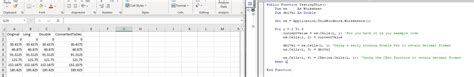 excel vba code is converting a decimal to integer when