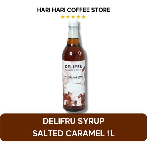Jual Delifru Syrup Salted Caramel 1l Kota Manado Hari Hari Manado