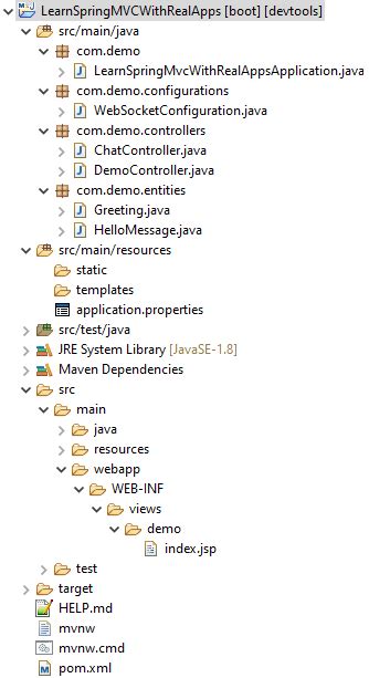build chat room with websocket in spring mvc framework