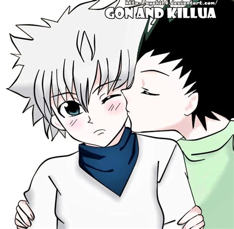Hunter X Hunter Gon And Killua Kiss My Xxx Hot Girl