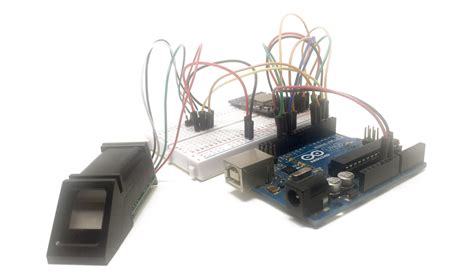 setting up the fingerprint sensor remote controlled door lock using a