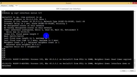 how to configure hello and dead interval on cisco router video 2 ospf
