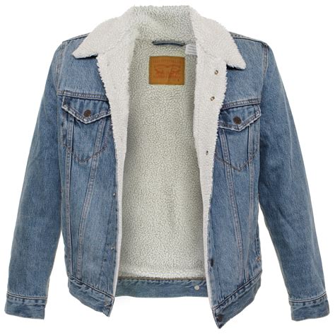 Levis Cotton Buckman Type 3 Sherpa Trucker Jacket For Men Lyst