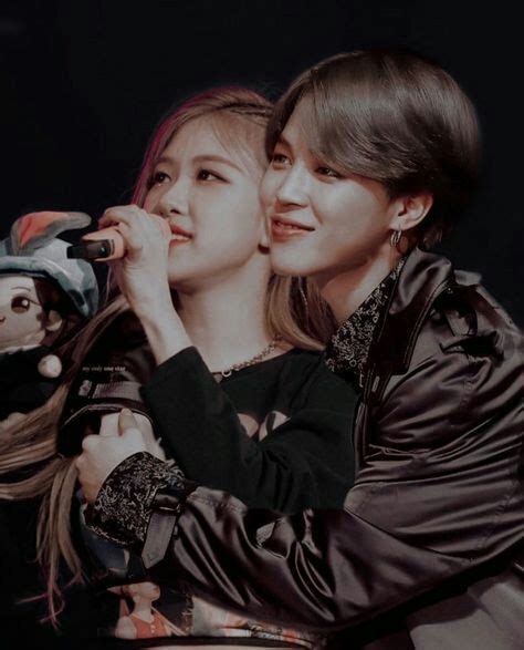 Mi Princesa In 2021 Kpop Couples Rose And Jimin Black Pink And Bts