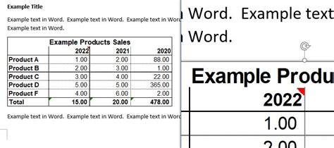 how to convert export excel to word in highest quality