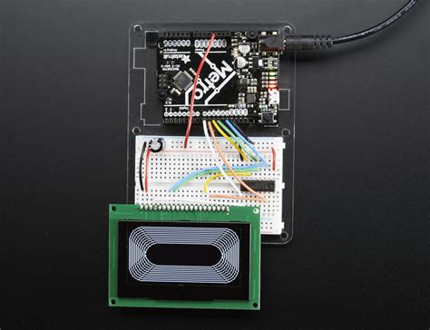 using adafruit gfx 2 7 monochrome 128x64 oled display module