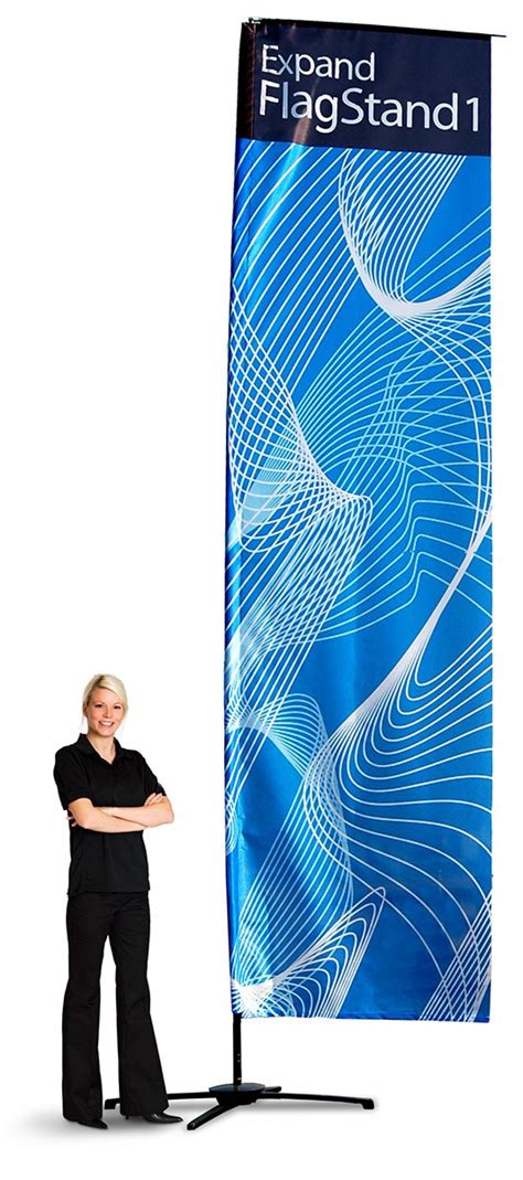 expand flagstand large outdoor flag and banner pole power
