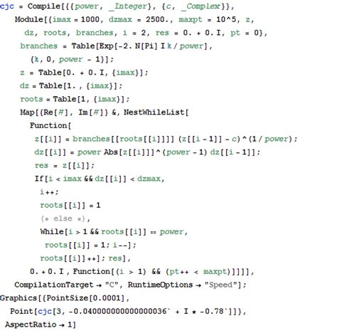 Julia Set Explorations New In Mathematica 8
